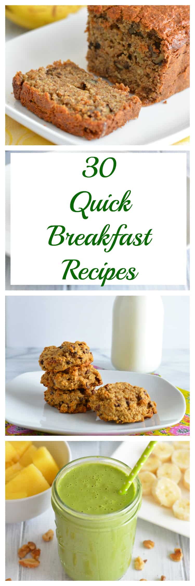 30 Quick Breakfast Recipes - Nourished Simply