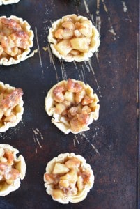 Mini Walnut Apple Tart - Nourished Simply