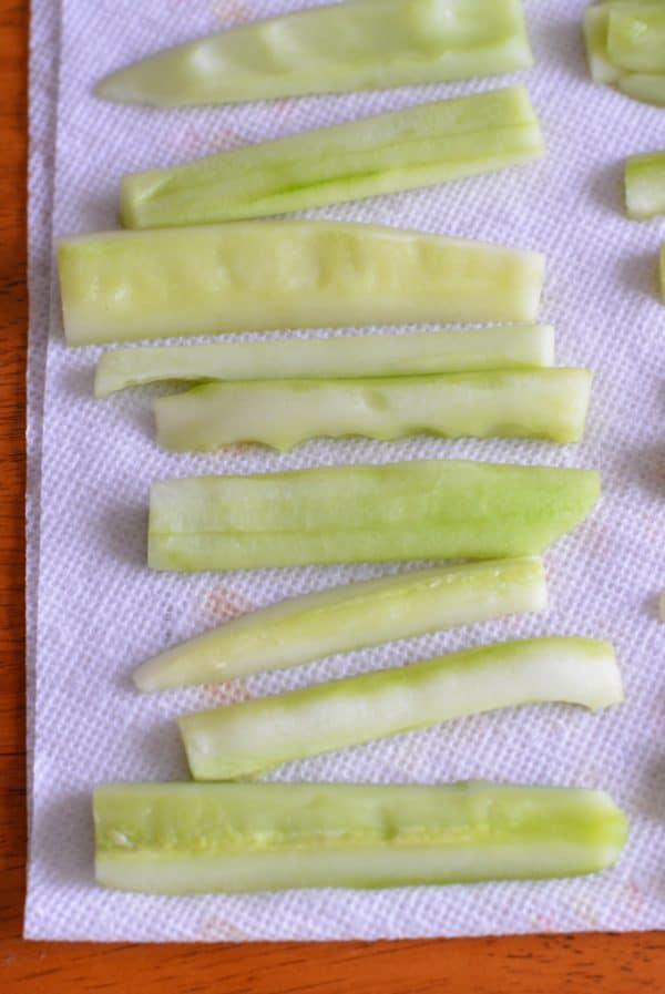 Homemade German Pickles - Senfgurken - Nourished Simply