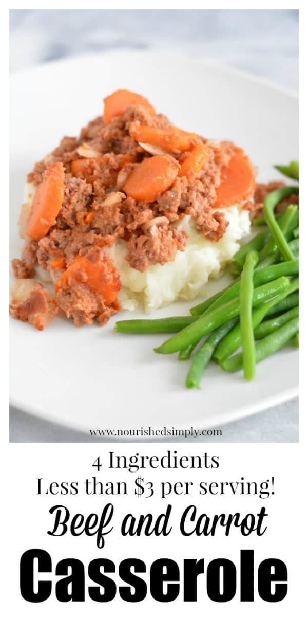 Budget-Friendly Beef with Carrot Casserole - Nourished Simply